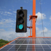 Solar traffic lights - with reliable and proven performance over years