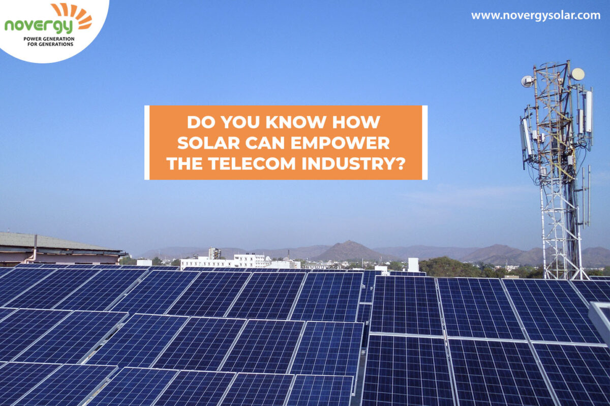 Do you know how Solar can empower the telecom industry? - Novergy Solar