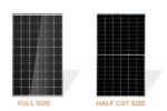 Half-cut solar panels | solar twin cell PV module - Novergy Solar
