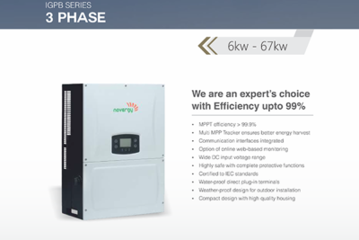 Solar String inverters are better for utility-scale solar plants and ...