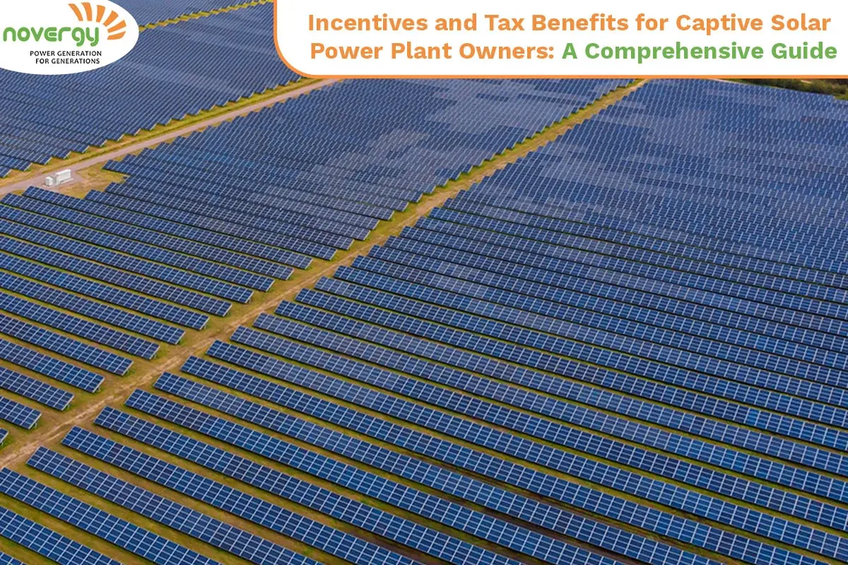 Tax Benefits for Captive Solar Power Plants [2024]